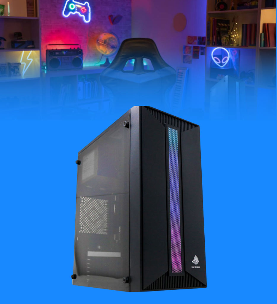 Case Gamer Eagle Warrior CM16KT Micro ATX USB 2 Audio U3 H350 RGB Strip ...